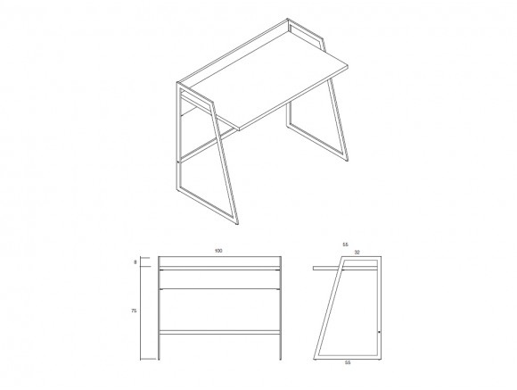 Escritorio Nerd Nim de Mobenia | Mobel 6000 | Seismil Studio