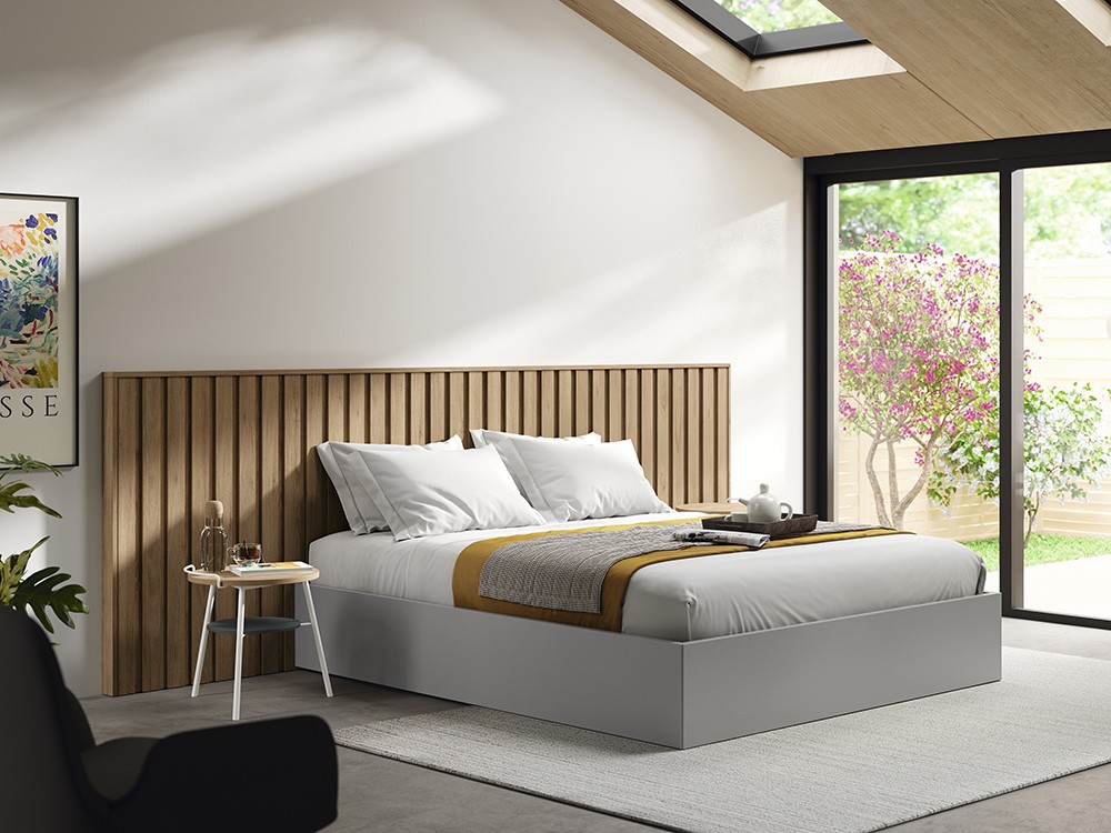 Cama Mika Cairo Kalm de Mobenia | Mobel 6000 | Seismil Studio