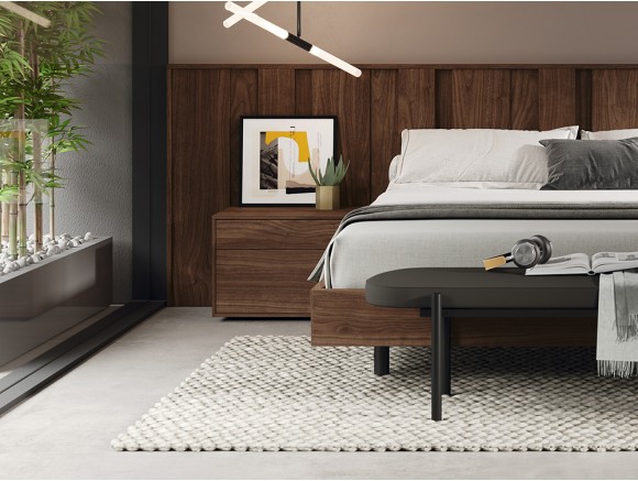 Cama Hima Kalm de Mobenia | Mobel 6000 | Seismil Studio