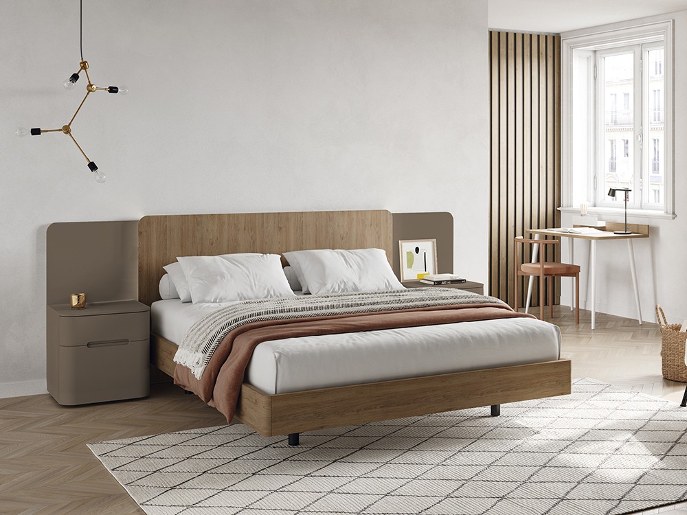 Cama Land Cairo Kalm de Mobenia | Mobel 6000 | Seismil Studio