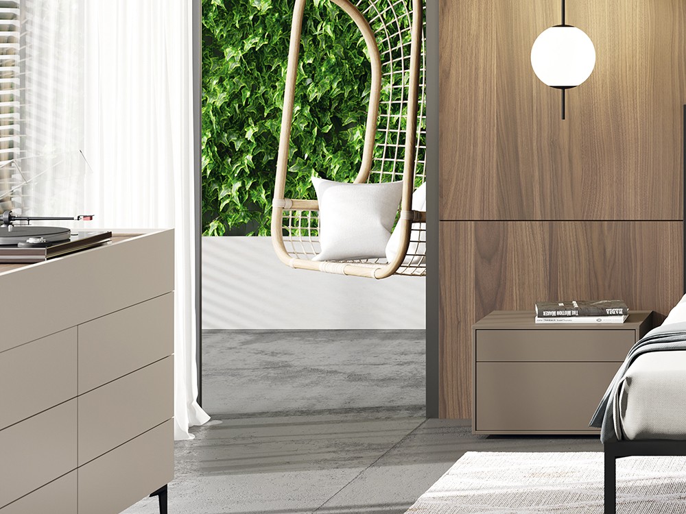 Mesita de noche Flat Kalm Mobenia | Mobel 6000 | Seismil Studio