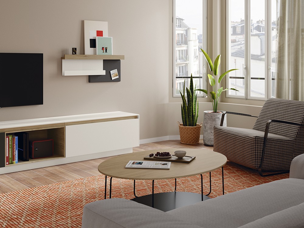 Mesa redonda de centro Cava de Atelier Mobenia | Mobel 6000 | Seismil Studio