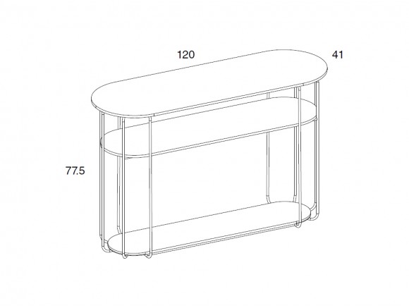 Consola Cava Mobenia | Mobel 6000 | Seismil Studio