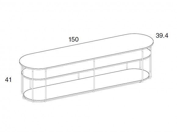 Mueble TV Cava Mobenia | Mobel 6000 | Seismil Studio
