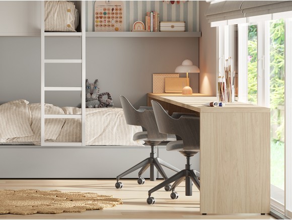 Litera tren con nido Flow 43 de Jotajotape | Mobel 6000 | Seismil Studio