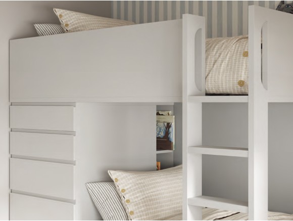 Litera tren con nido Flow 43 de Jotajotape | Mobel 6000 | Seismil Studio