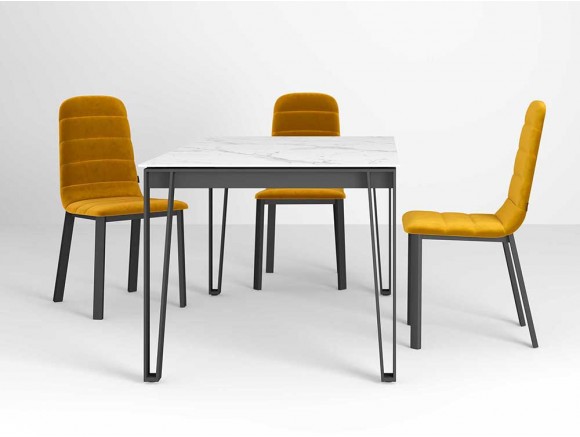 Mesa de comedor fija Lando de Cancio | Mobel 6000 | Seismil Studio