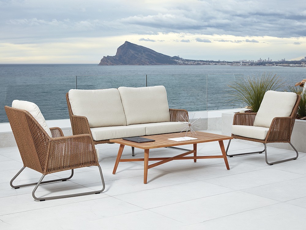 Sofá de exterior Allanis Agua de Mar | Mobel 6000 | Seismil Studio